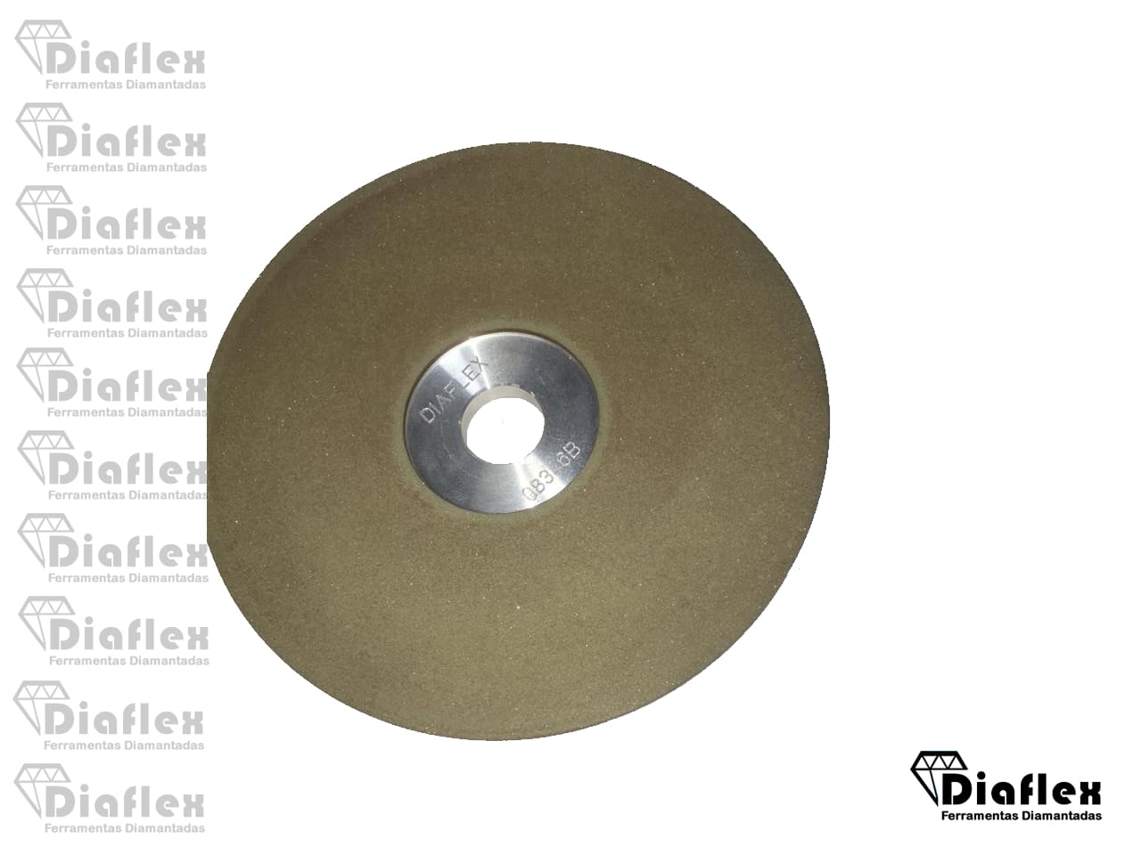 Rebolo resinoide em diamantes e borazon - Diaflex Ferramentas Diamantadas
